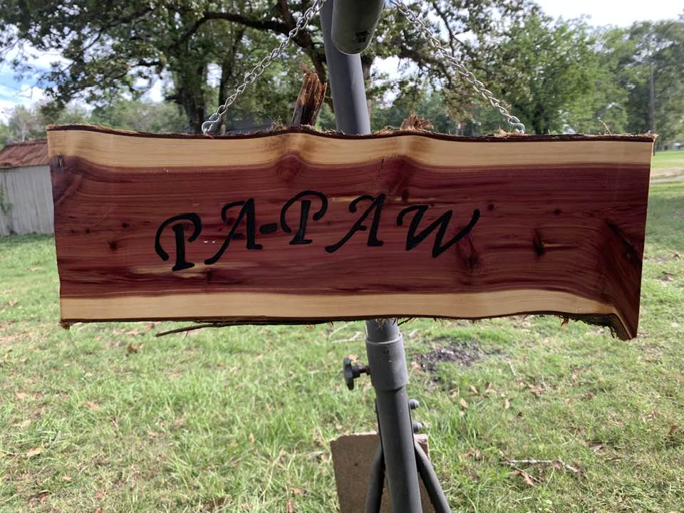 Custom name sign – Rustic Galore